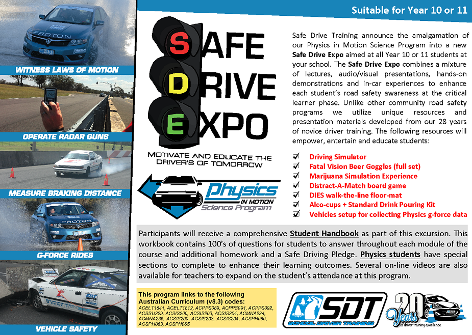 SAFE DRIVE TRAINING - 26 years of driver training experience across ...